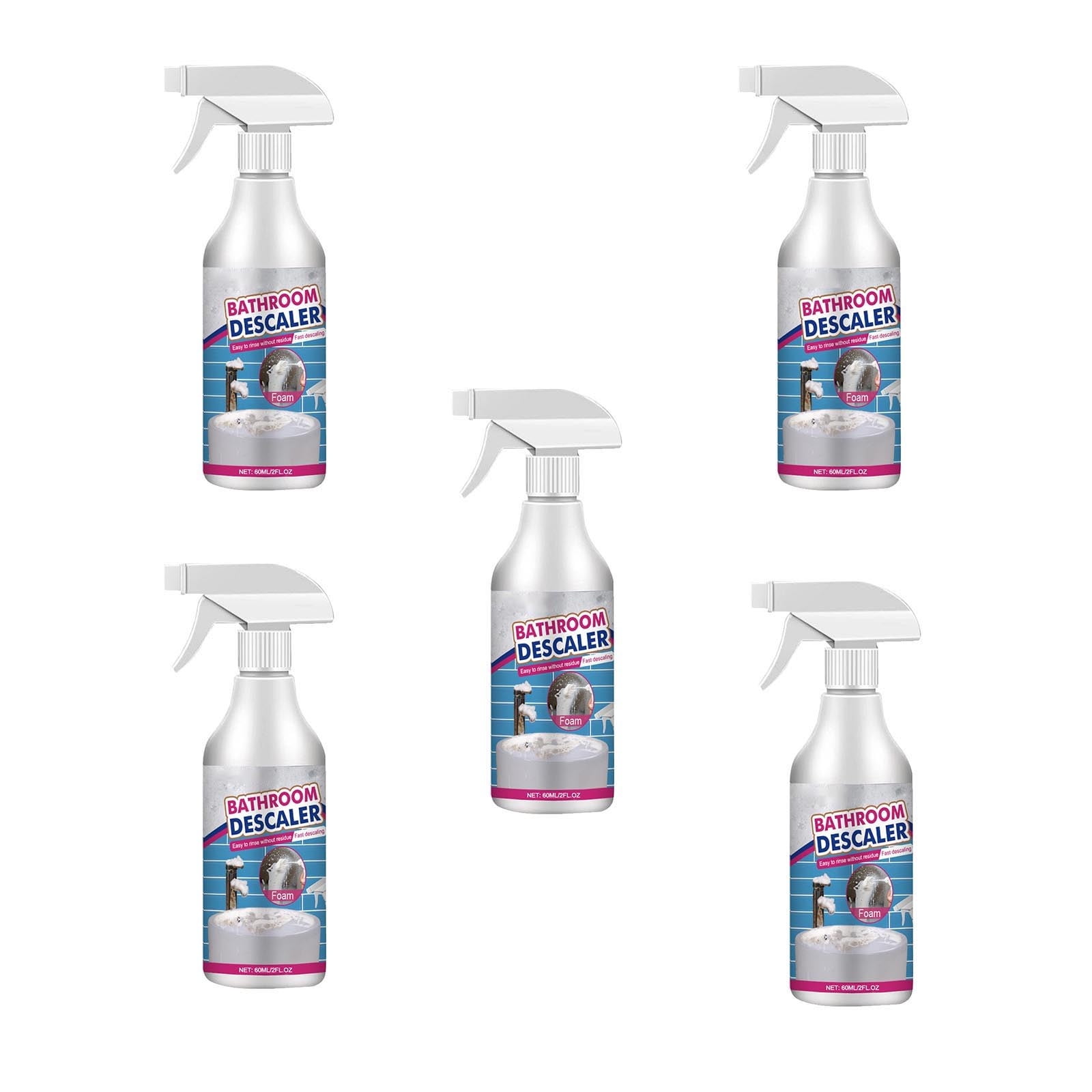 Bathroom Descaler Cleaner, Remove Stubborn Hard Water Stains, Soap Scum ...