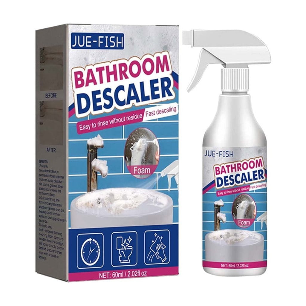 Bathroom Descaler, Foam Cleaner, Bathroom Descaler Cleaner, Stubborn ...