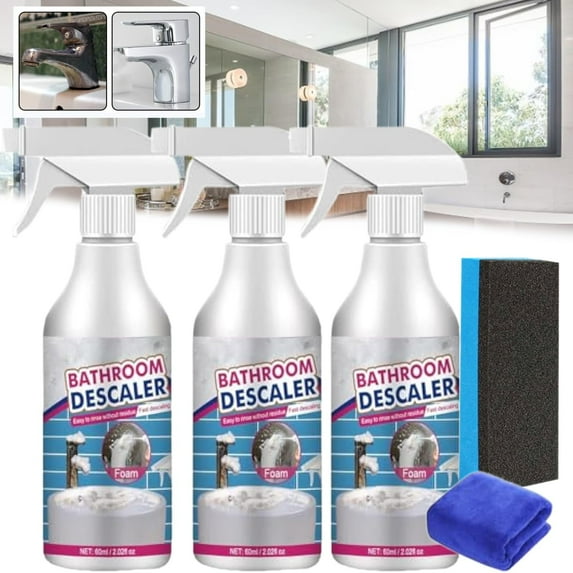 Bathroom Descaler Foam Cleaner, Bathroom Descaler Foam Cleaners Spray ...