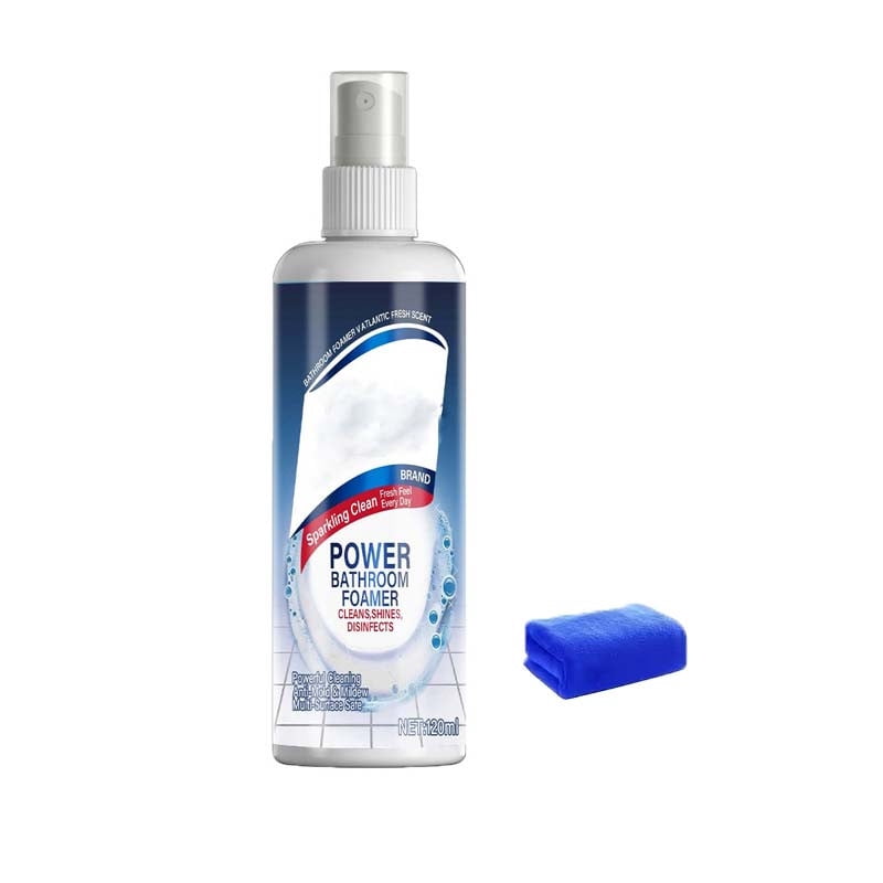 Bathroom Descaler Foam Cleaner, Powerful Bathroom Cleaner Spray ...