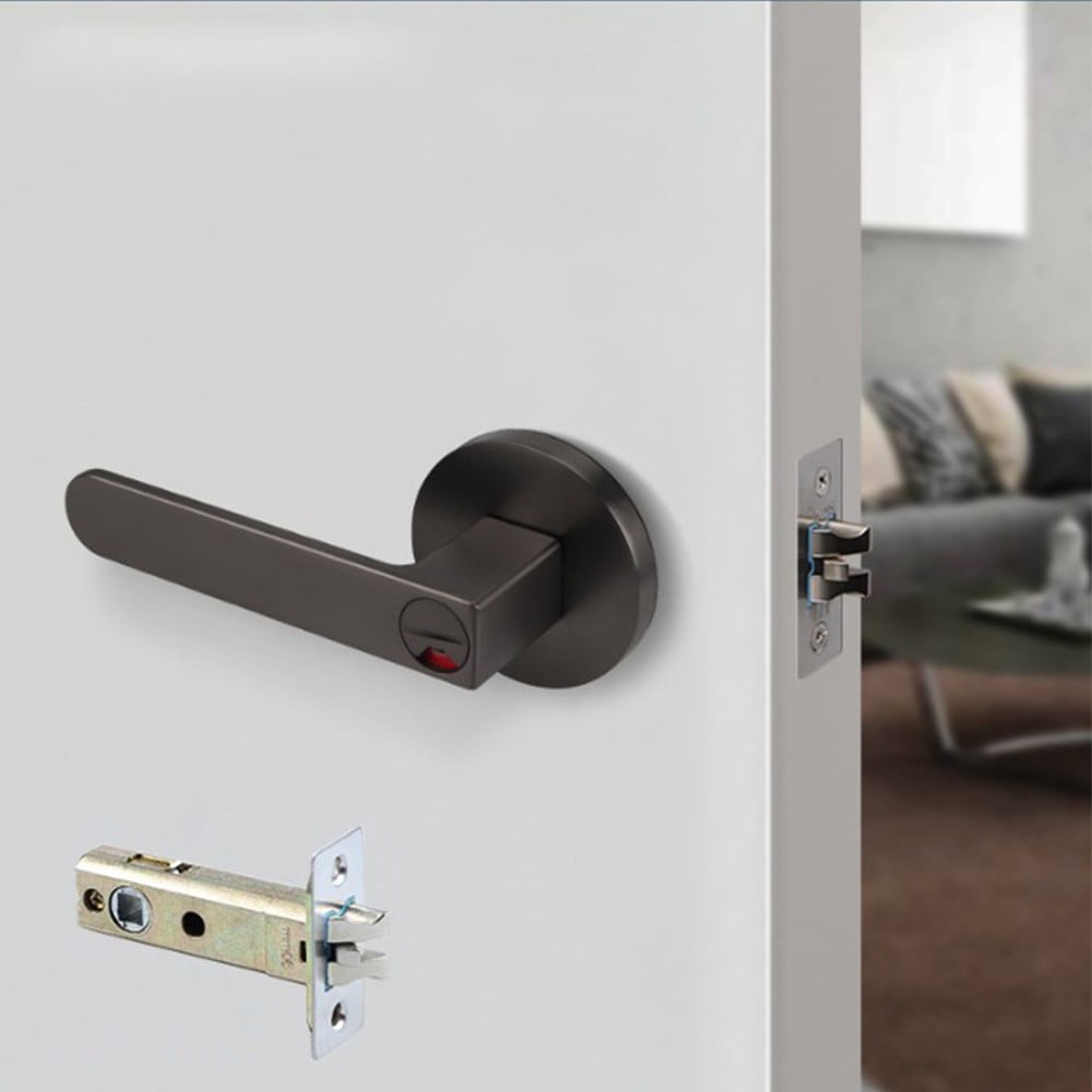 Bathroom Door Lock with Red-Green Occupancy Indicator,Interior Door ...