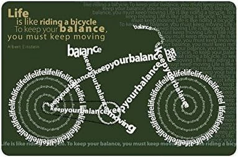 Bathroom Doormat Bicycle Bike Durable Doormat Indoor Entrance Door Mat ...