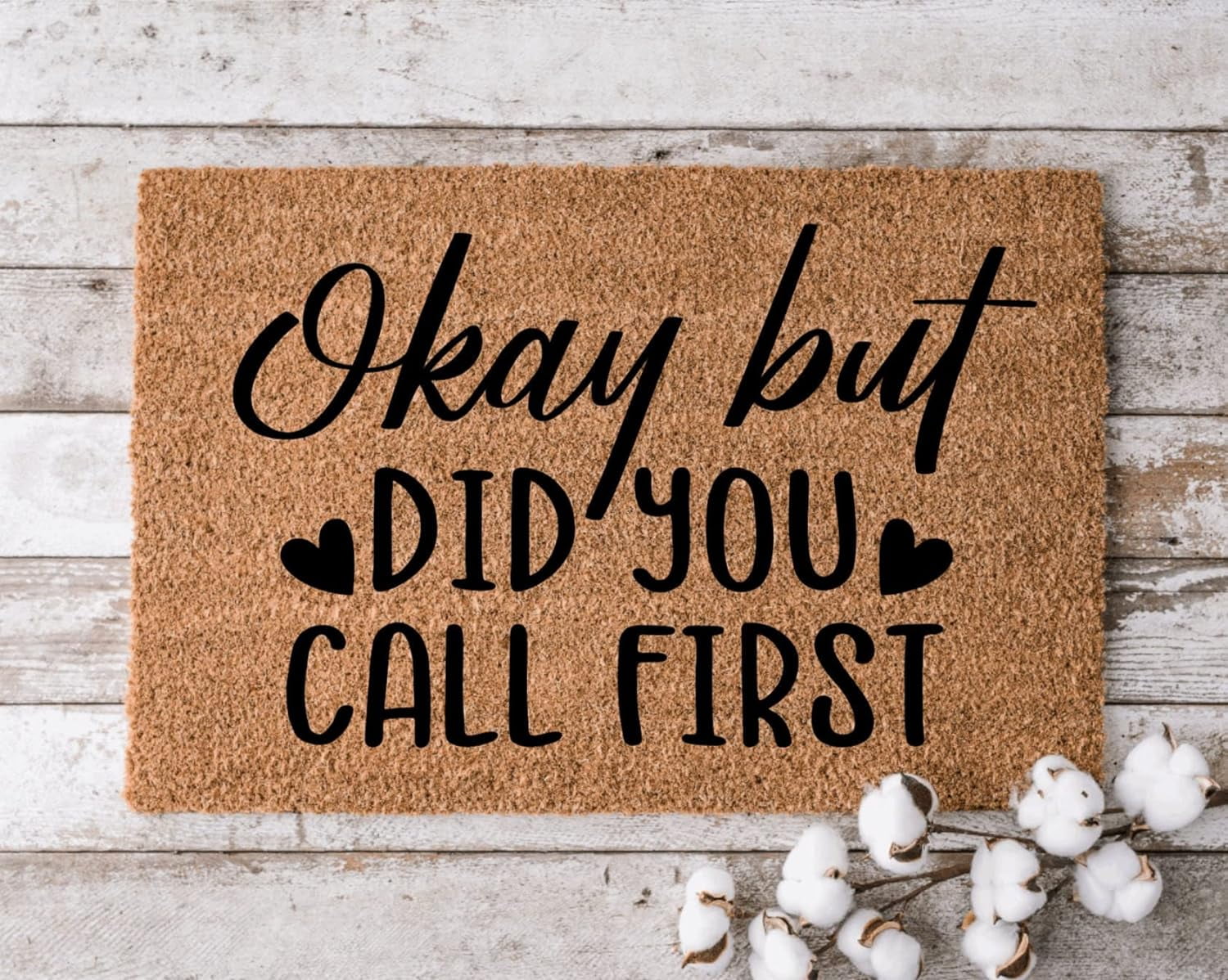 Bathroom Doormat But Did You Call First Welcome Door Mat Absorbent Non ...