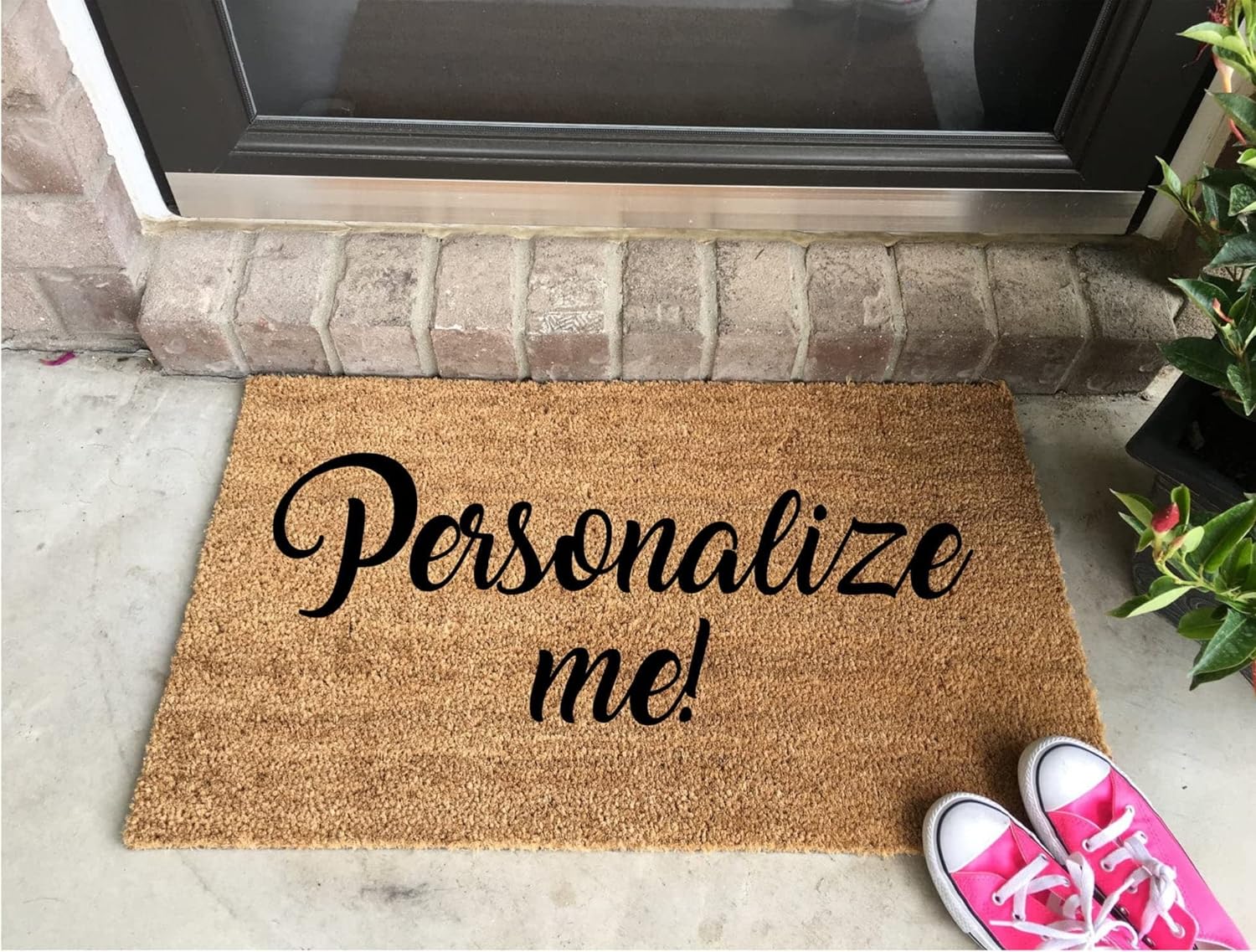 Personalized We Believe Doormat - Walmart.com