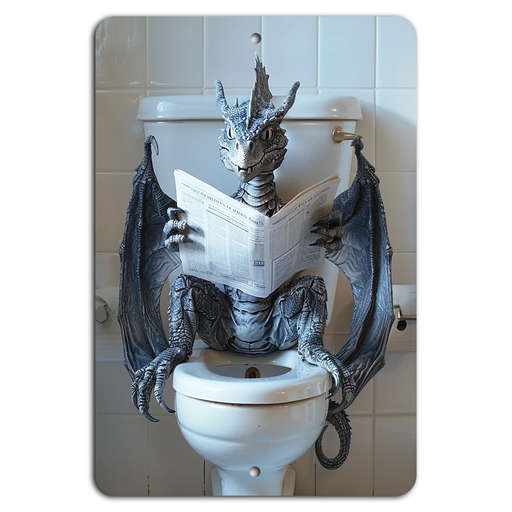 Bathroom Dragon: Toilet Humor With A Fiery Twist! - Walmart.com