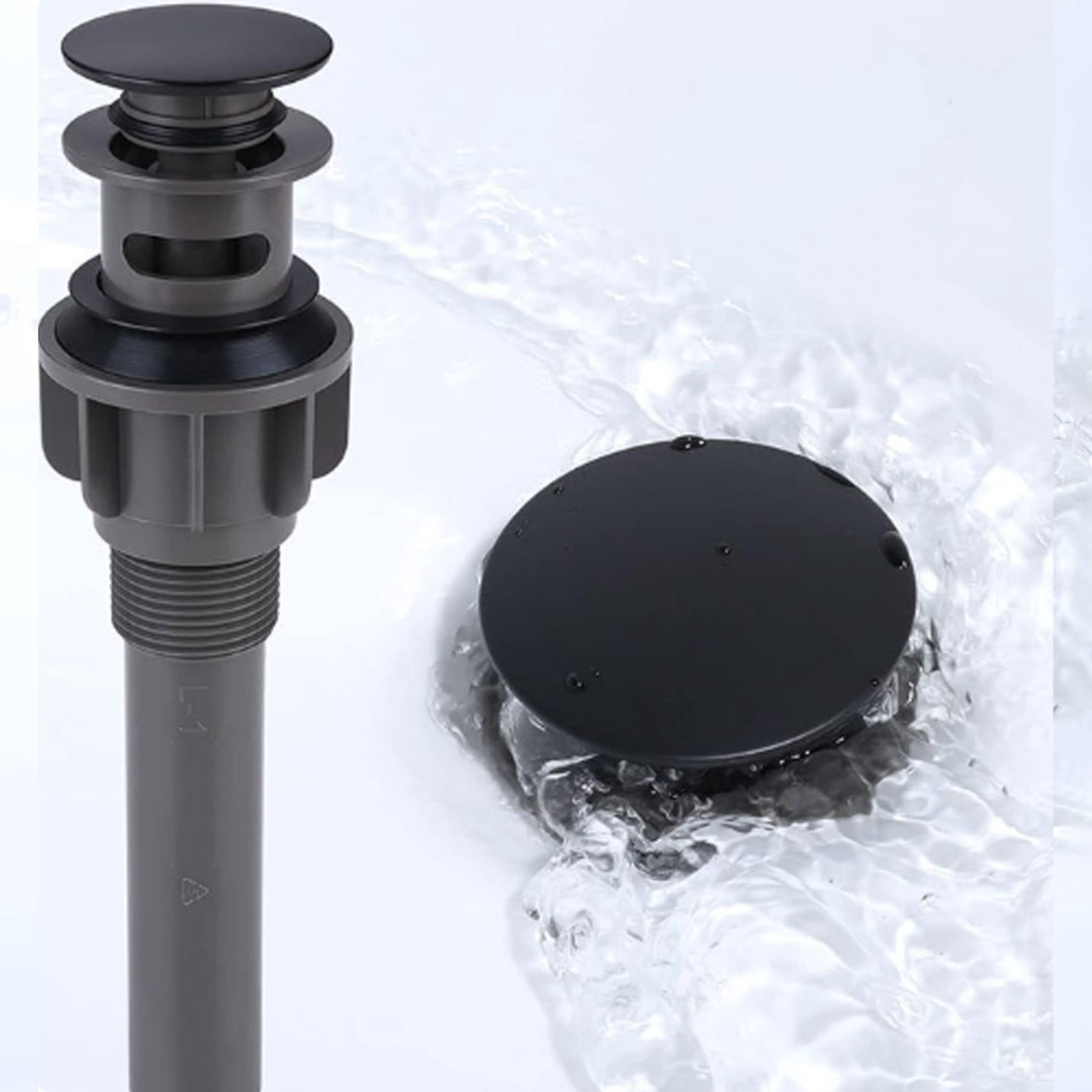 Bathroom Drain With Overflow Bathroom Stopper Up Drain Assembly For ...
