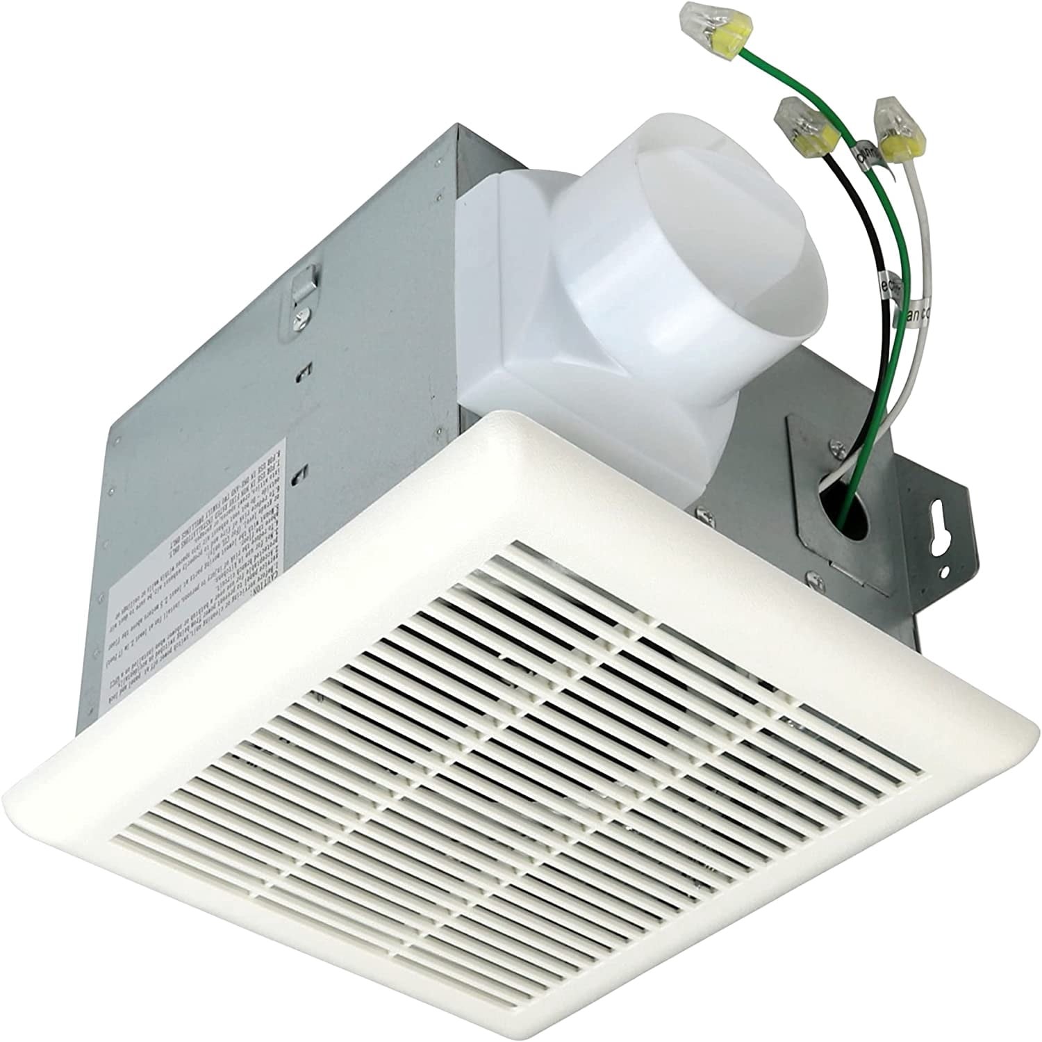 Bathroom Exhaust Fan 70 CFM Super Quiet 40dB 2 Sone, Corrosion ...