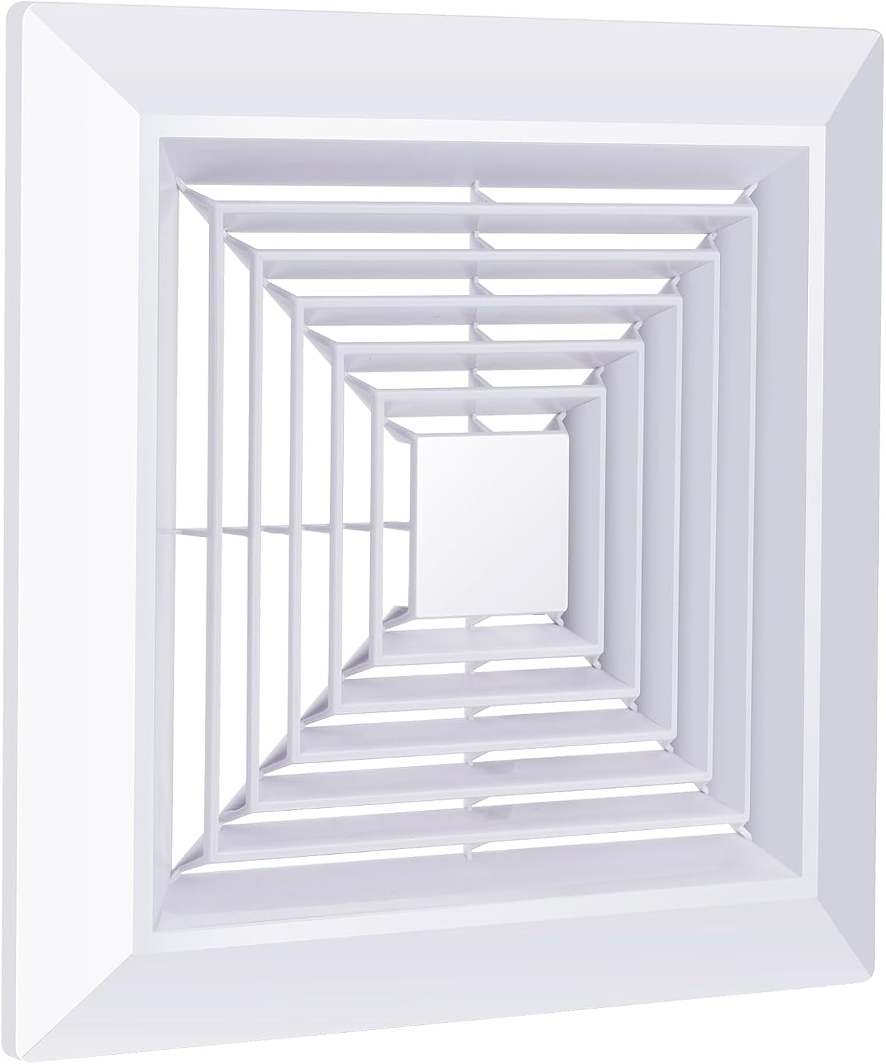 Bathroom Exhaust Fan Cover White Bathroom Ceiling Fan Grille with ...