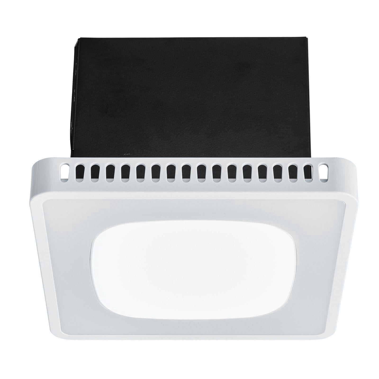 Bathroom Exhaust Fan with RGB Lights 80 110 130 CFM 1.5 Sones Low Noise ...