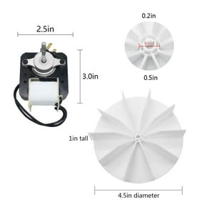 Universal Bathroom Fan Replacement Electric Motor