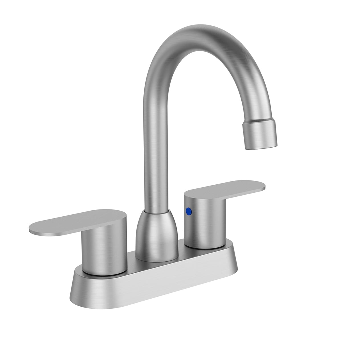 Bathroom Faucet 2-Handle Bathroom Sink Faucet 360 Degree High Arc ...