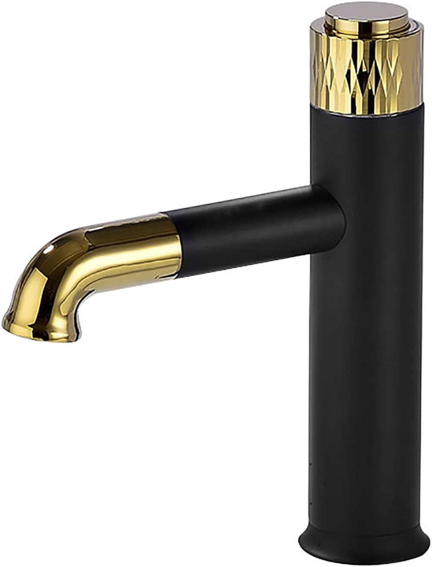 Bathroom Faucet 360°Rotating Spout Bathroom Sink Faucet Brass Single ...