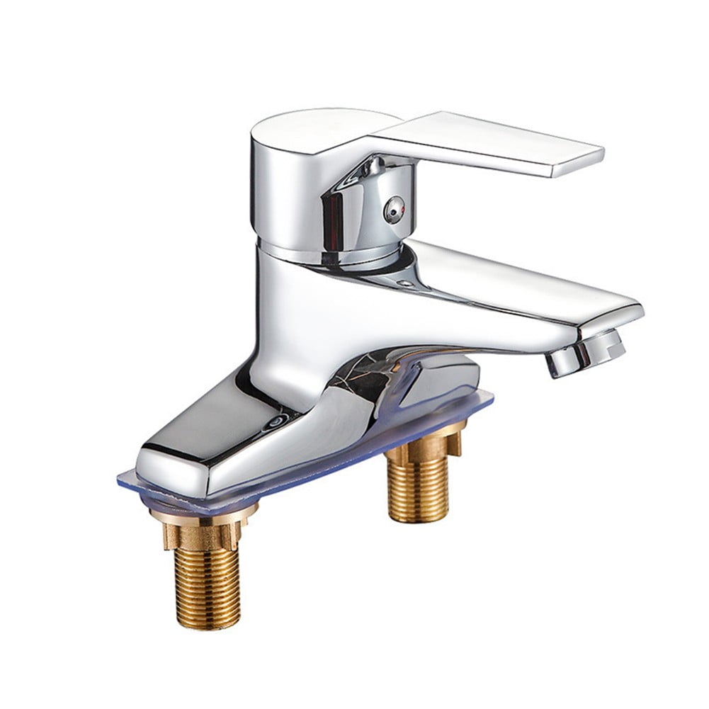 Bathroom Faucet Basin Sink Faucet Hot And Cold Water Mixer Tap Zinc ...
