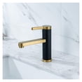 Bathroom Faucet Black Bathroom Basin Faucet Cold And Hot Water Mixer ...