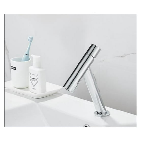 Bathroom Faucet Brass Black Basin Faucet Cold And Hot Water Mixer Sink ...