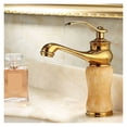 Bathroom Faucet Brass and Jade faucet Bathroom Basin faucet Sink Mixer ...