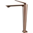 Bathroom Faucet Brushed Gold Single Handle hot and Cold Water Switch ...