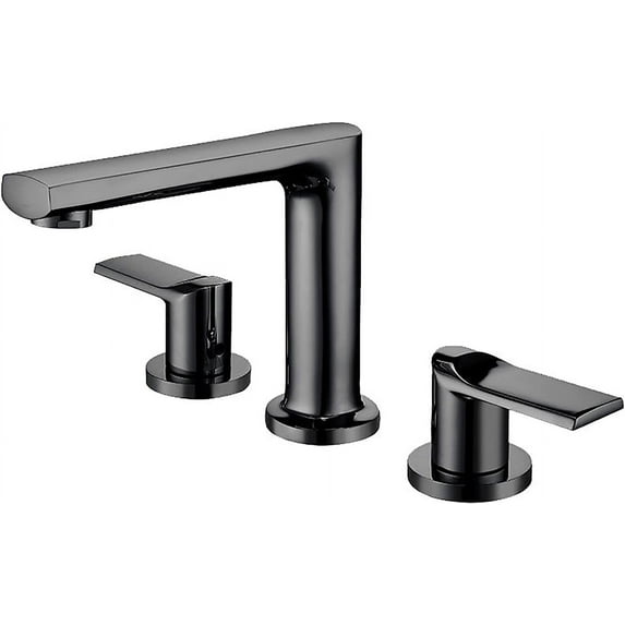 Bathroom Faucet Double Handle Basin Mixer Tap Brass Bathroom Sink ...