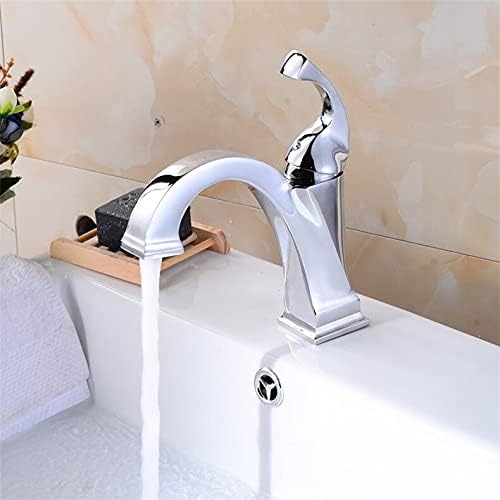 Bathroom Faucet Hot Cold Tap Solid Brass Oil Rubbed Bronze Basin Sink ...