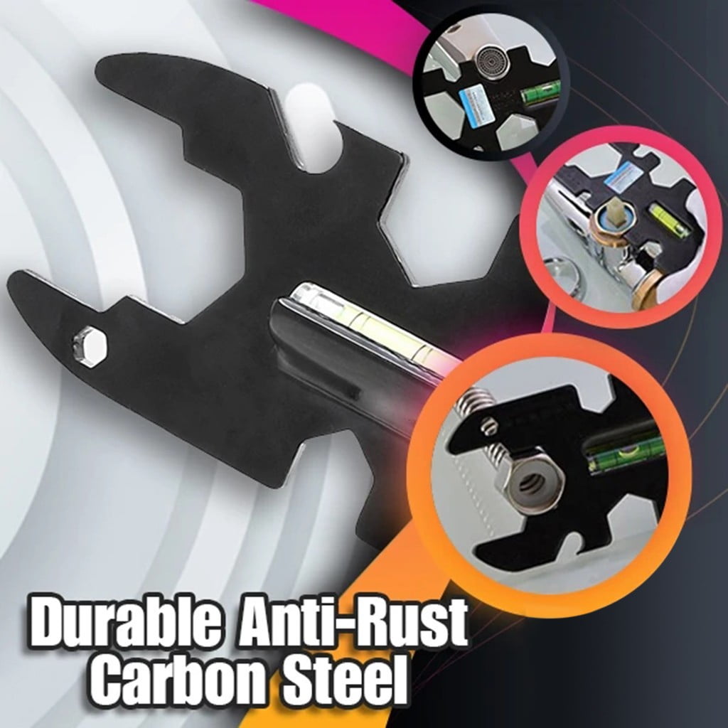 Bathroom Faucet Repair Tool | 15-in-1 Multifunctional Plumbing Wrench ...
