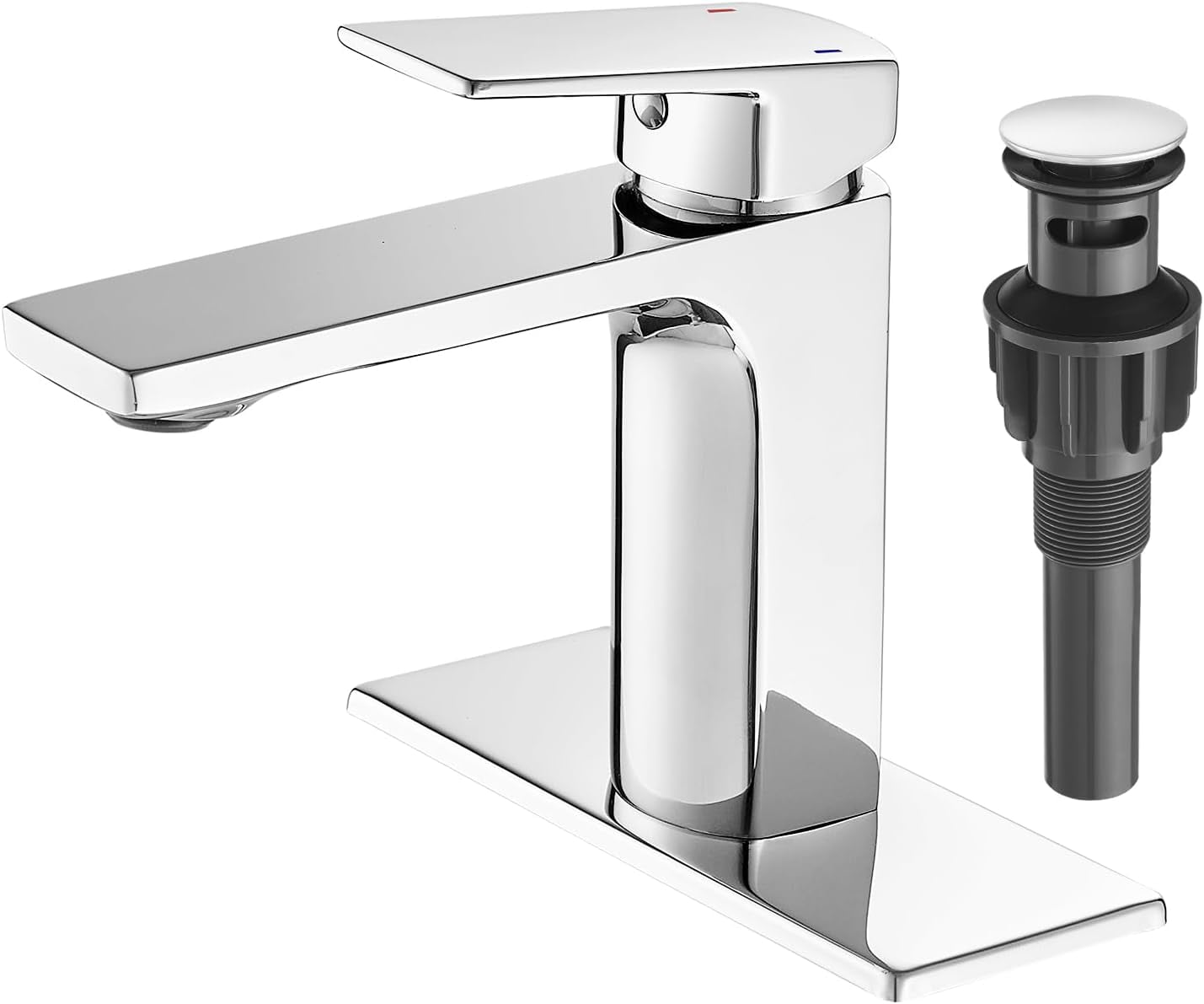 Bathroom Faucet Single Handle Bathroom Sink Faucet Lavatory Vanity ...