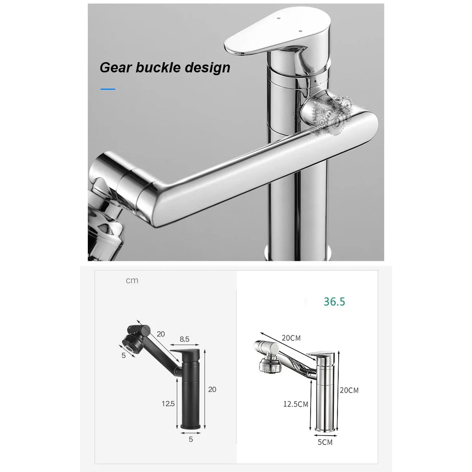 Bathroom Faucet Single Handle Single Hole Basin Mixer Tap Brass Faucet ...