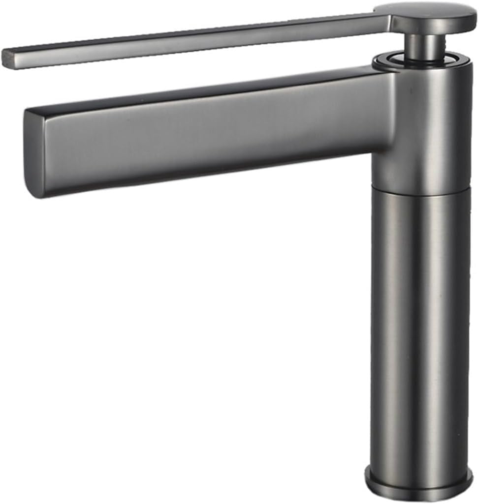 Bathroom Faucet Sink Mixer Brass Basin Mixer Faucet Deck Mounted Single ...