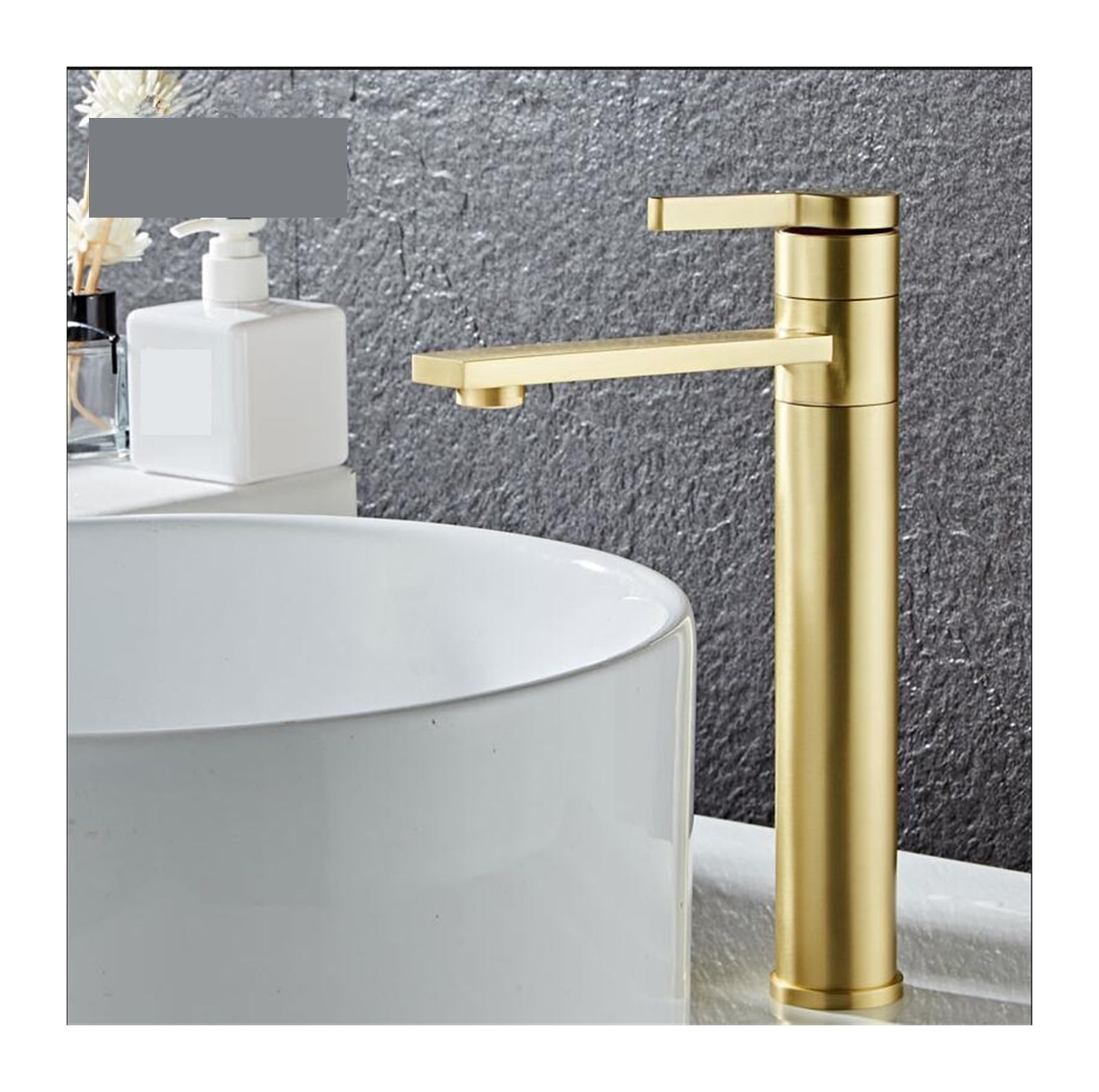 Bathroom Faucet Solid Brass Bathroom Basin Faucet Cold And Hot Water ...