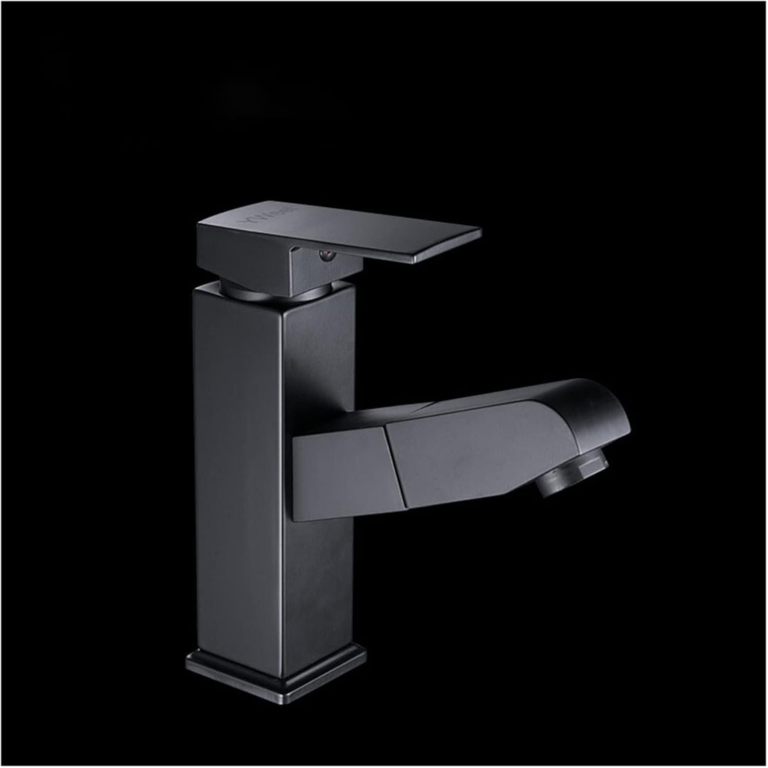 Bathroom Faucet Stainless Steel Faucets Hot Cold Water Mixer Tap Single ...
