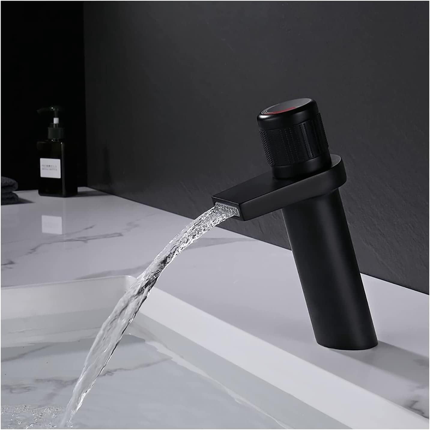 Bathroom Faucet Waterfall Bathroom Sink Faucet Single Handle Single ...