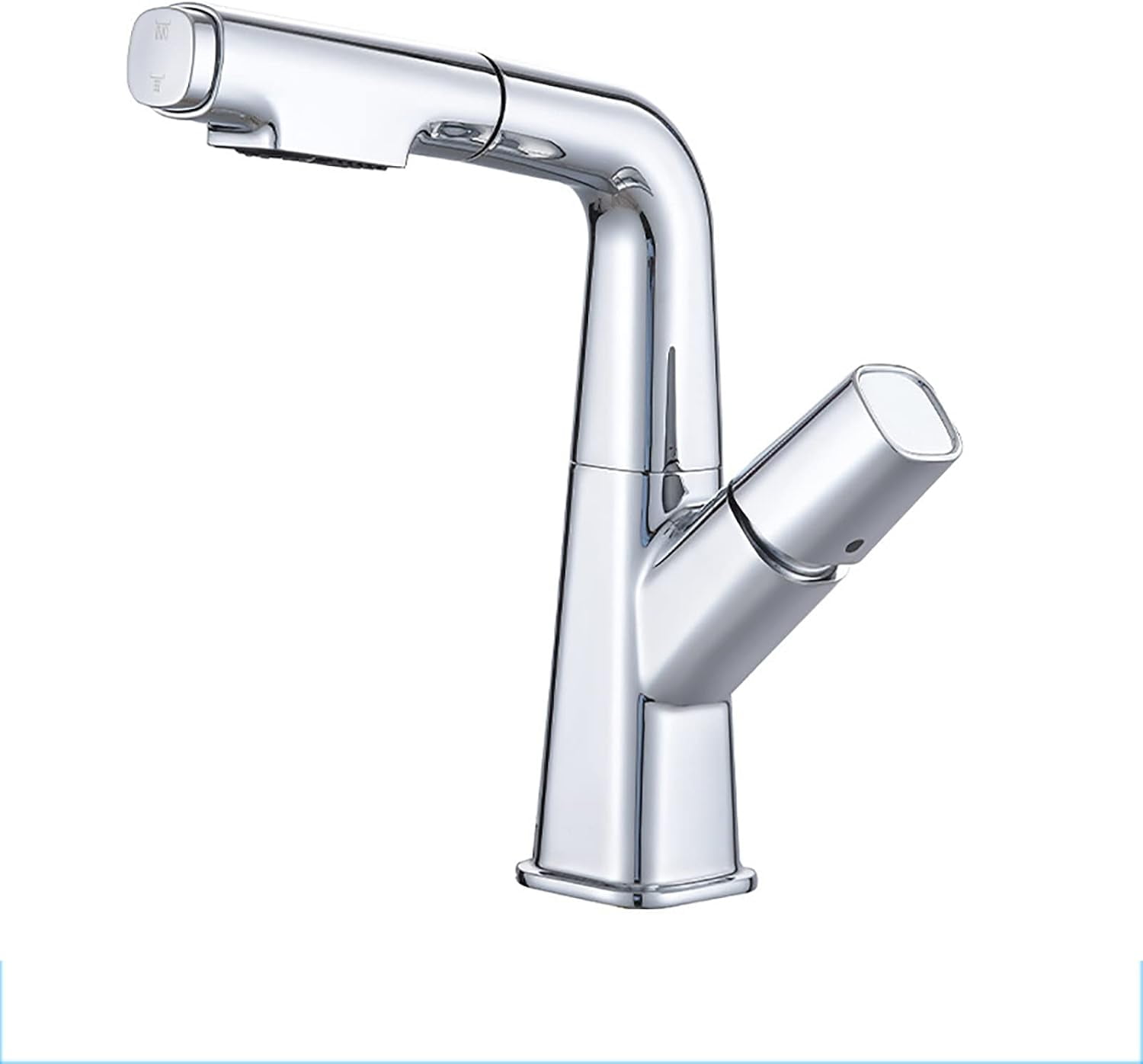 Bathroom Faucet with Pull-Out Spray,Lifting Type Bathroom Sink Faucet ...