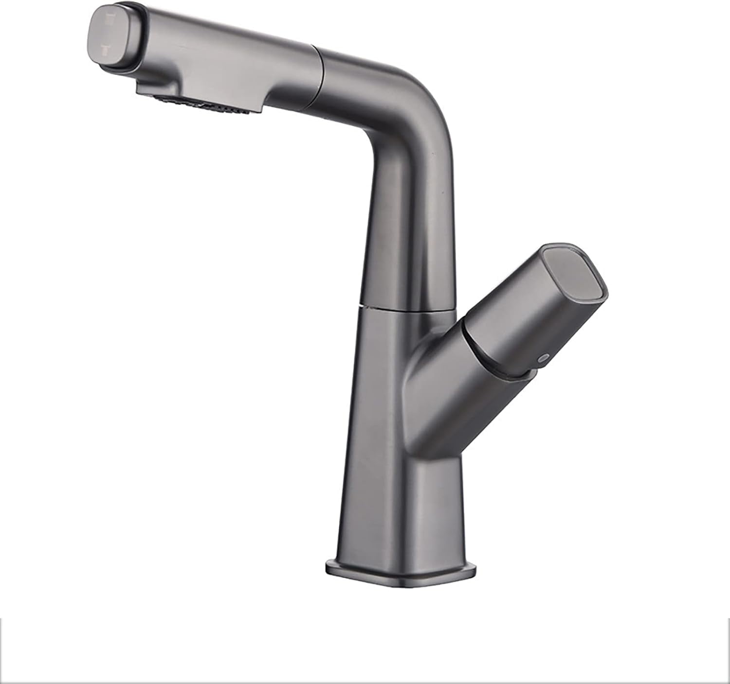 Bathroom Faucet With pull-out Spray, Lifting Type Bathroom Sink Faucet ...