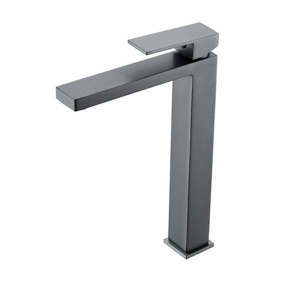 Bathroom Faucets Square Sink Washbasin Water Tap Hot Cold Tapware ...