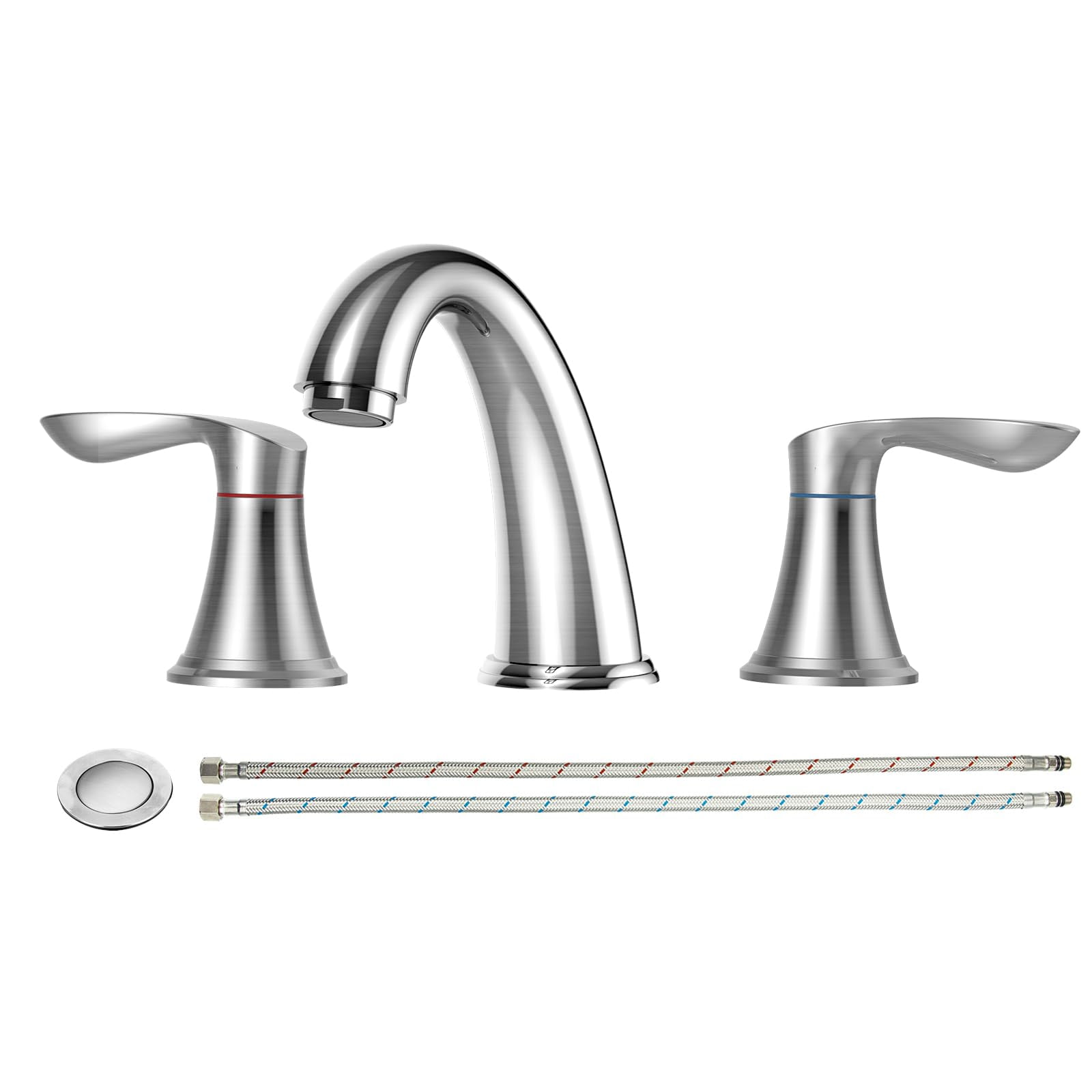 Bathroom Faucets for Sink 3 Hole, Faucet for Bathroom Sink, Bathroom ...