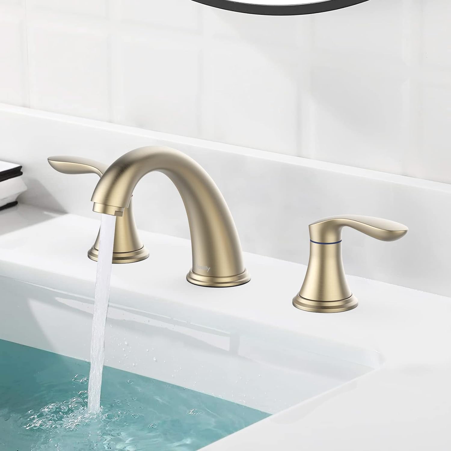 Bathroom Faucets for Sink 3 Hole, Faucet for Bathroom Sink, Bathroom ...
