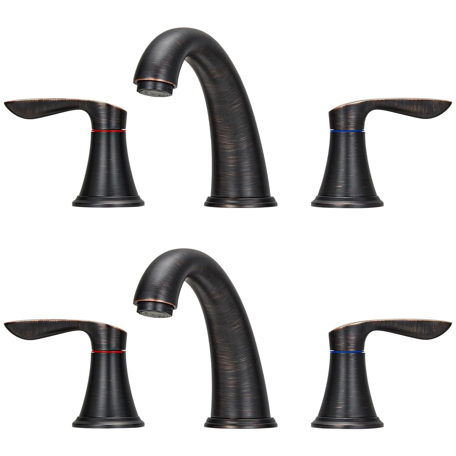 Bathroom Faucets for Sink 3 Hole, Faucet for Bathroom Sink, Bathroom ...