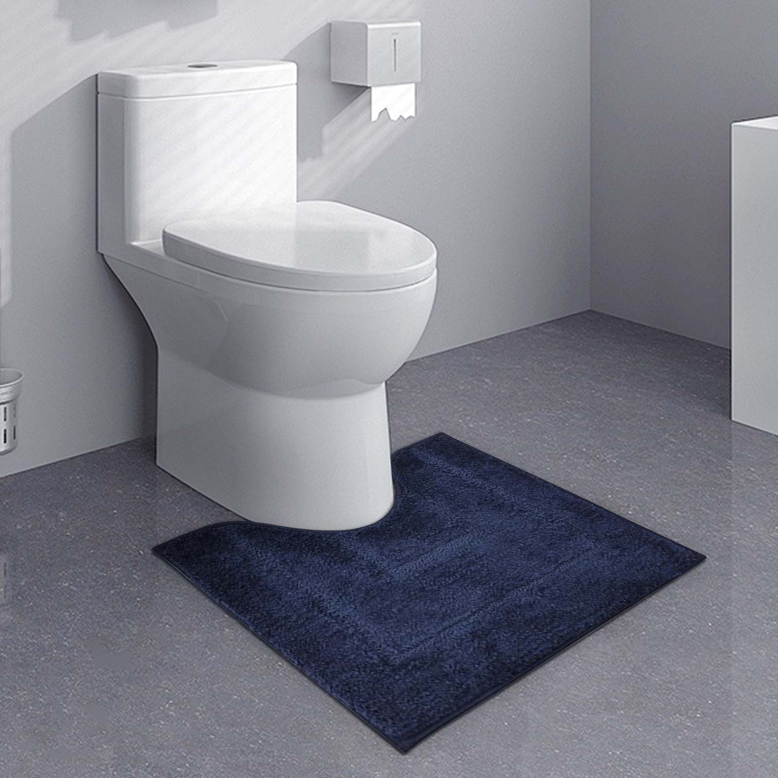 Bathroom Floor Mat – Bathroom U-Shaped Rug | Non-Slip Water Absorbing ...