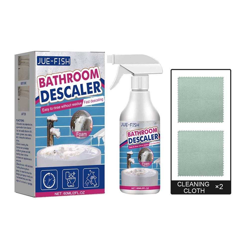 Bathroom Foam Cleaner Spray Powerful Multi-Purpose Descaler Cleaning ...