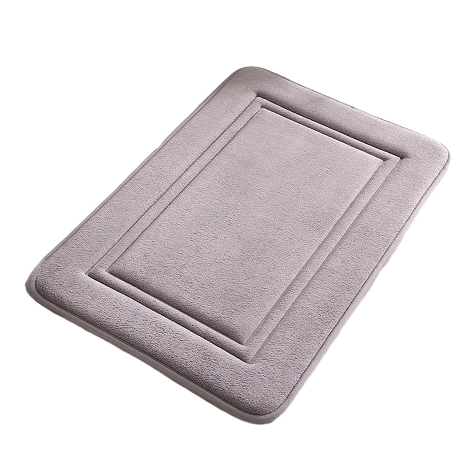 Bathroom Foam Floor Mat - Super Absorbent Quick-Dry Non-Slip Mat, Soft ...