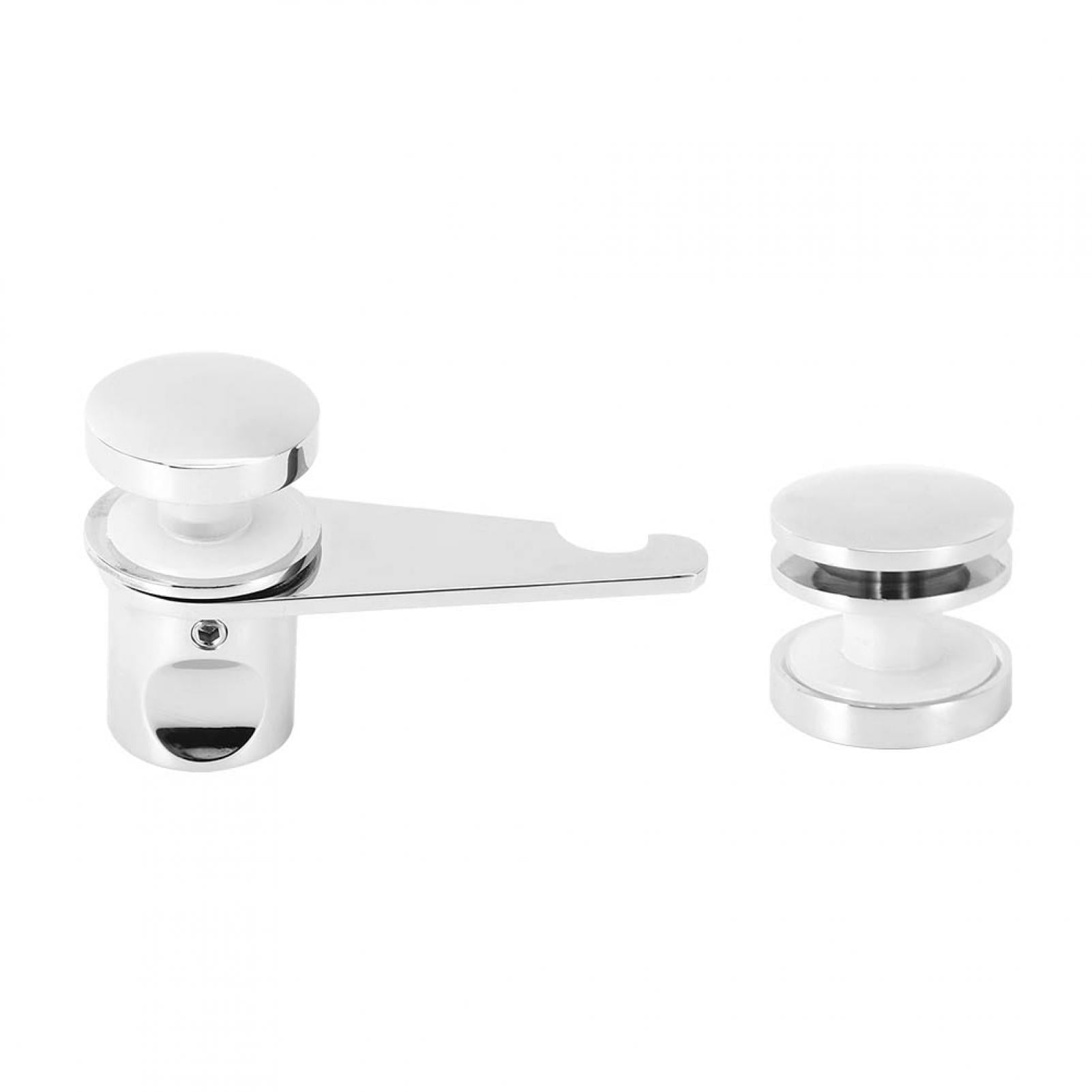 Bathroom Glass Door Lock Shower Room Latch Lock for Home Office Doors ...