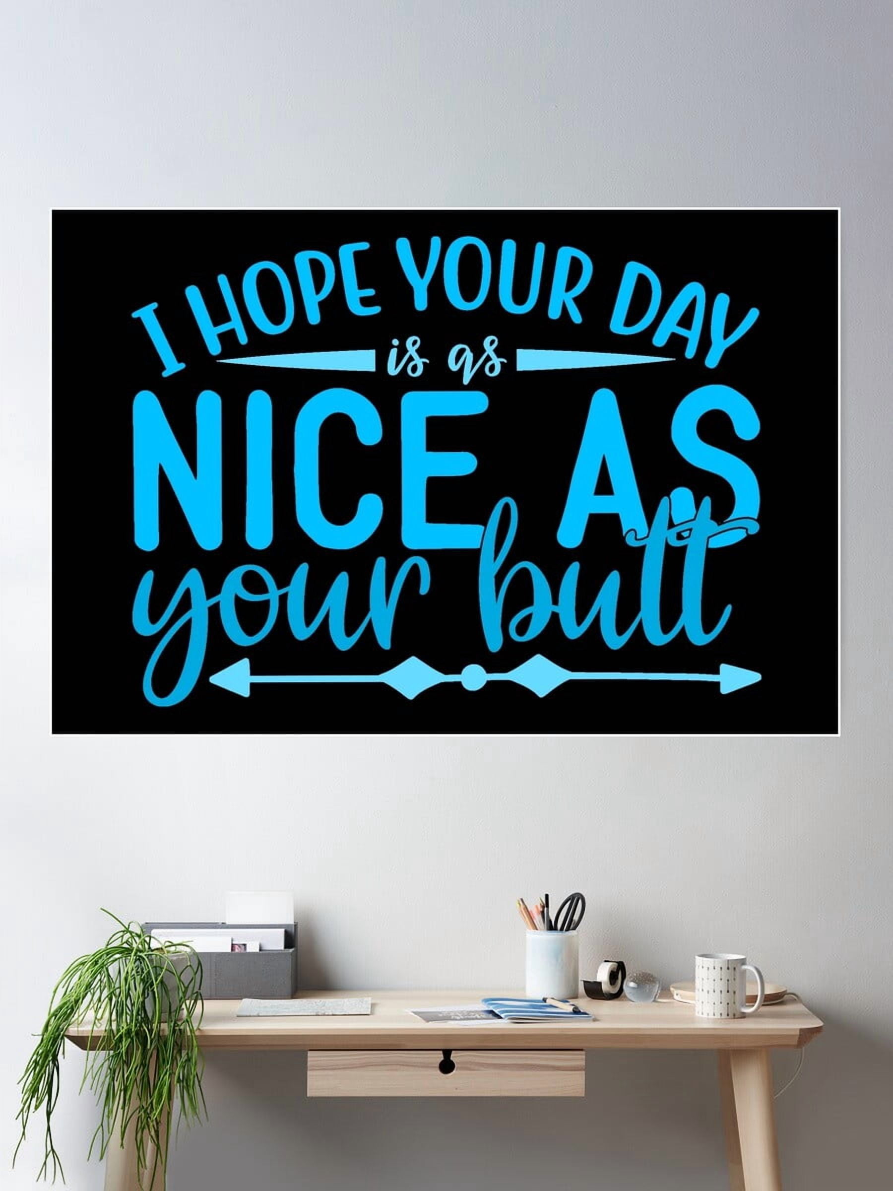 Bathroom Good Day Poster Wall Art Modern Wall Decor For Living Room ...