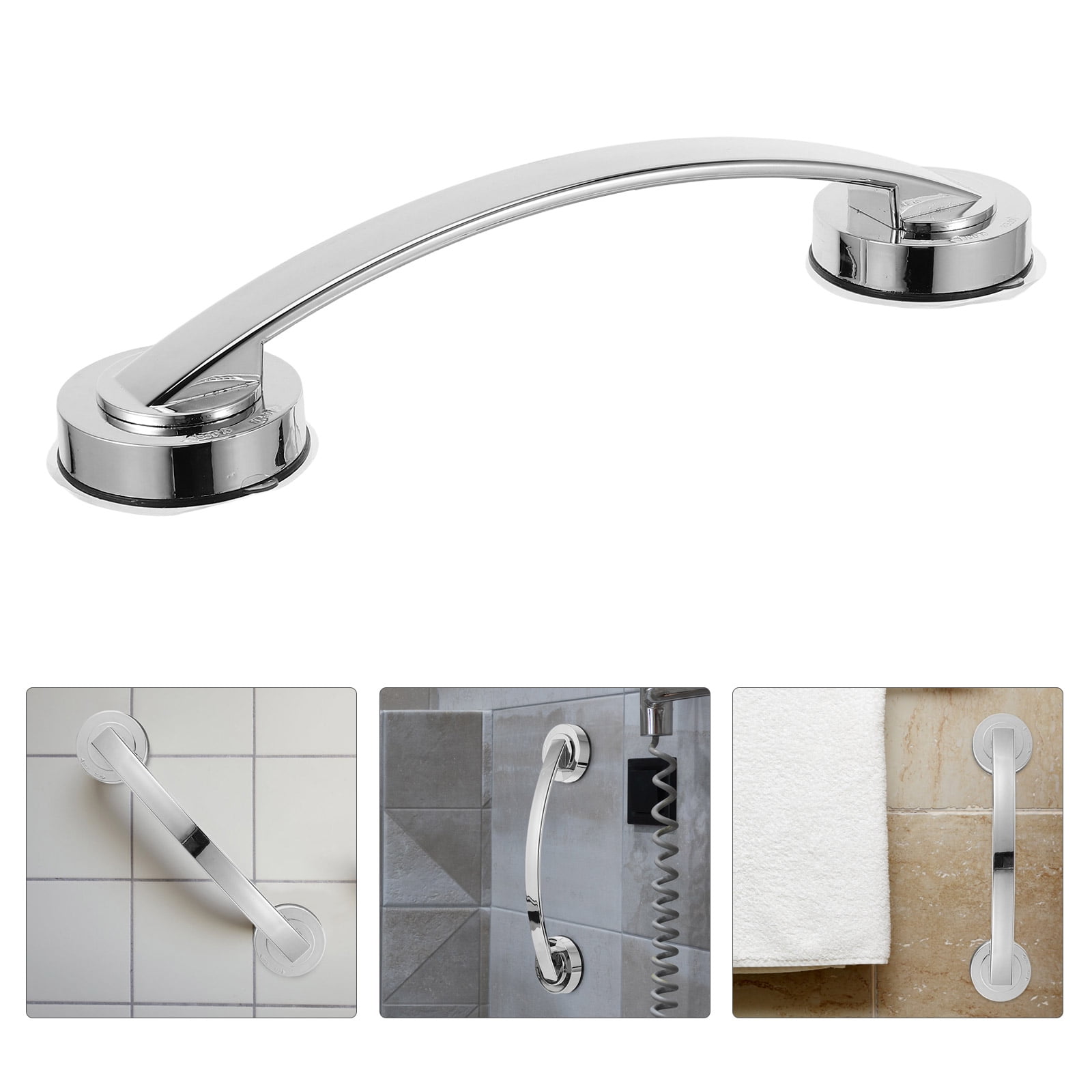 Bathroom Grab Bar,Wall Mounted Bathroom Bathtub Handrail Safety Grab ...