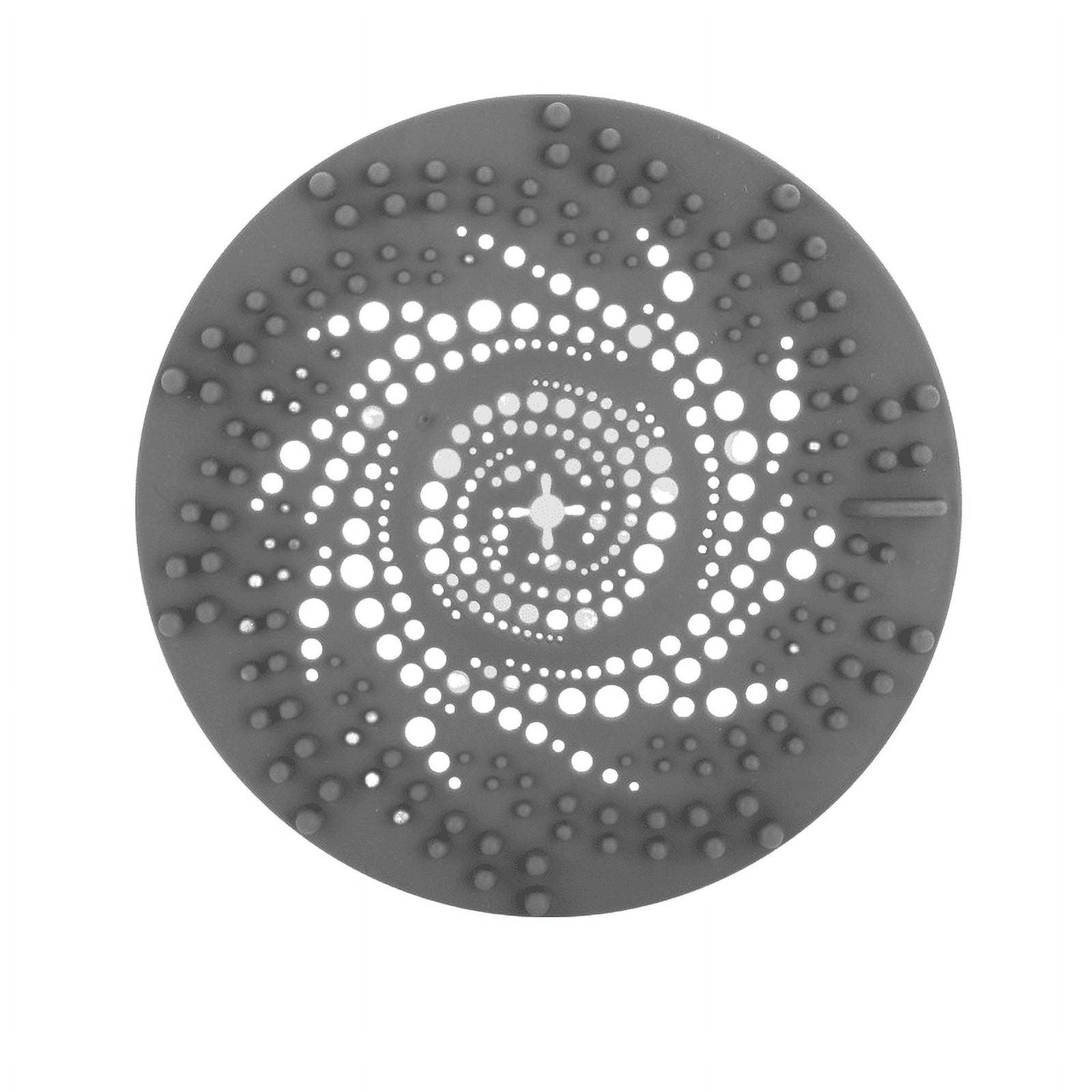 Bathroom Hair Filter Screen, Plastic Floor Cover for Drain Pipe Sealing ...