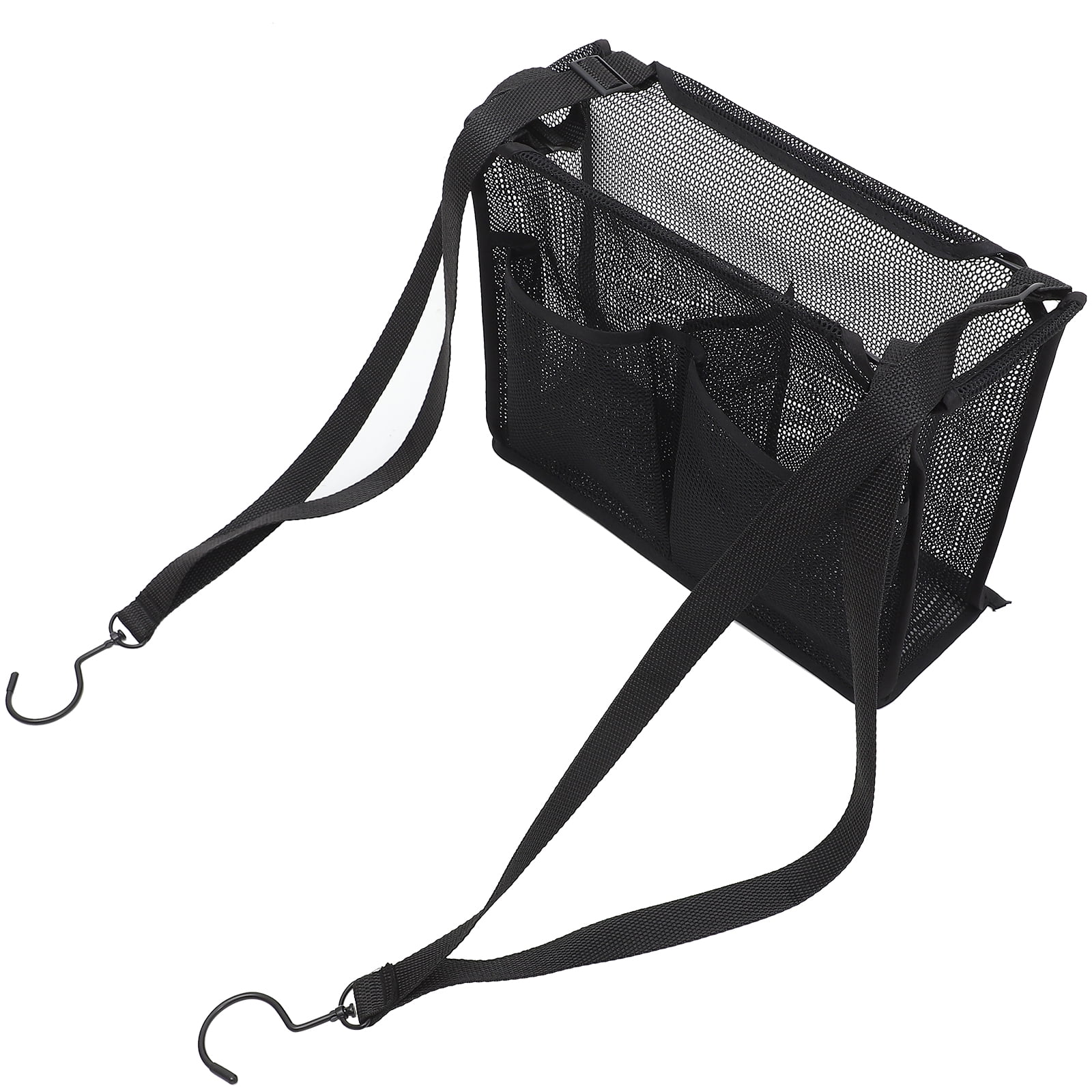 Bathroom Hanging Basket Compartment Storage Mesh Shower Baskets ...