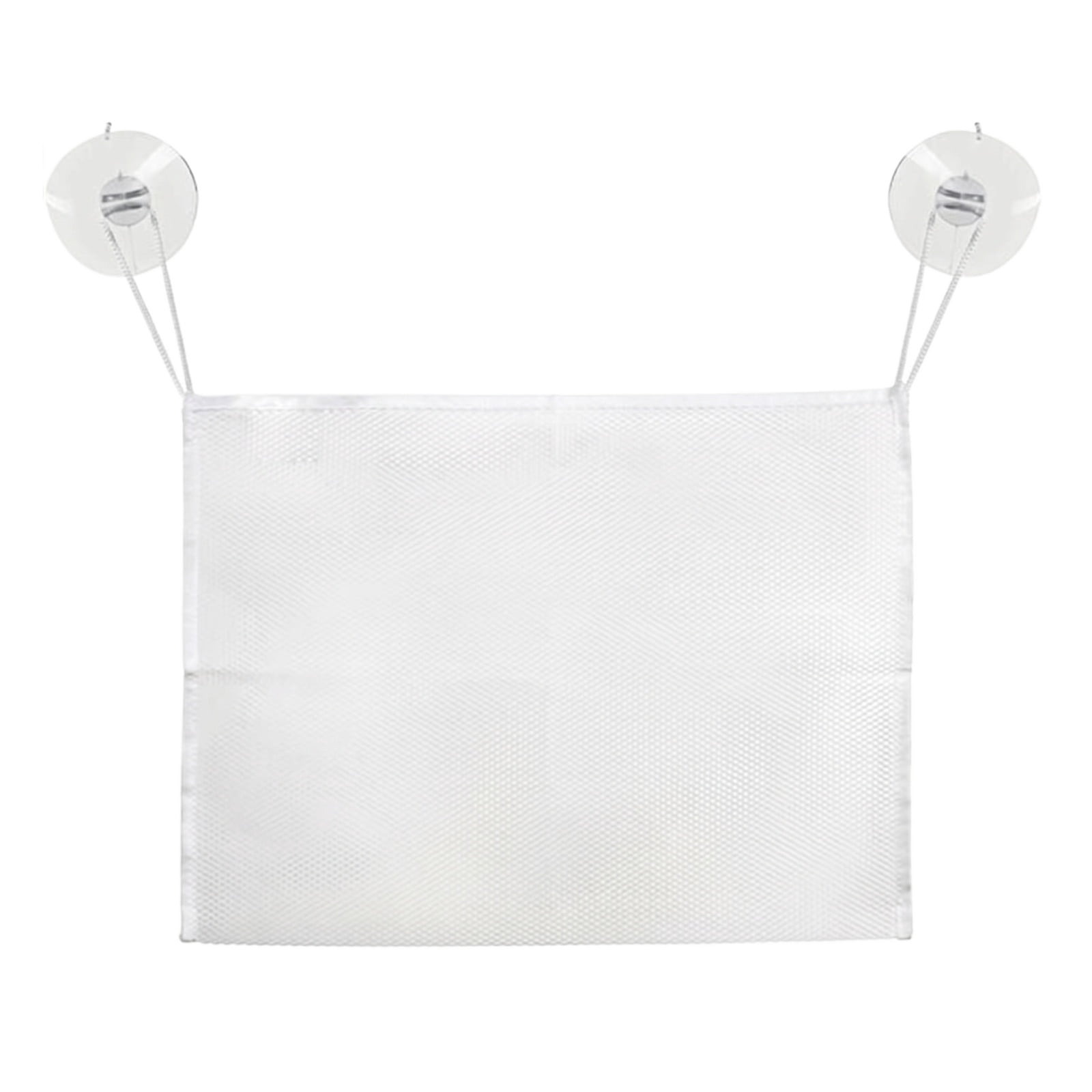 Bathroom Hanging Storage Bag with Suction Cup, Waterproof Mesh ...