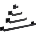 Bathroom Hardware Set 4 Pieces, SUS 304 Stainless Steel Bathroom ...