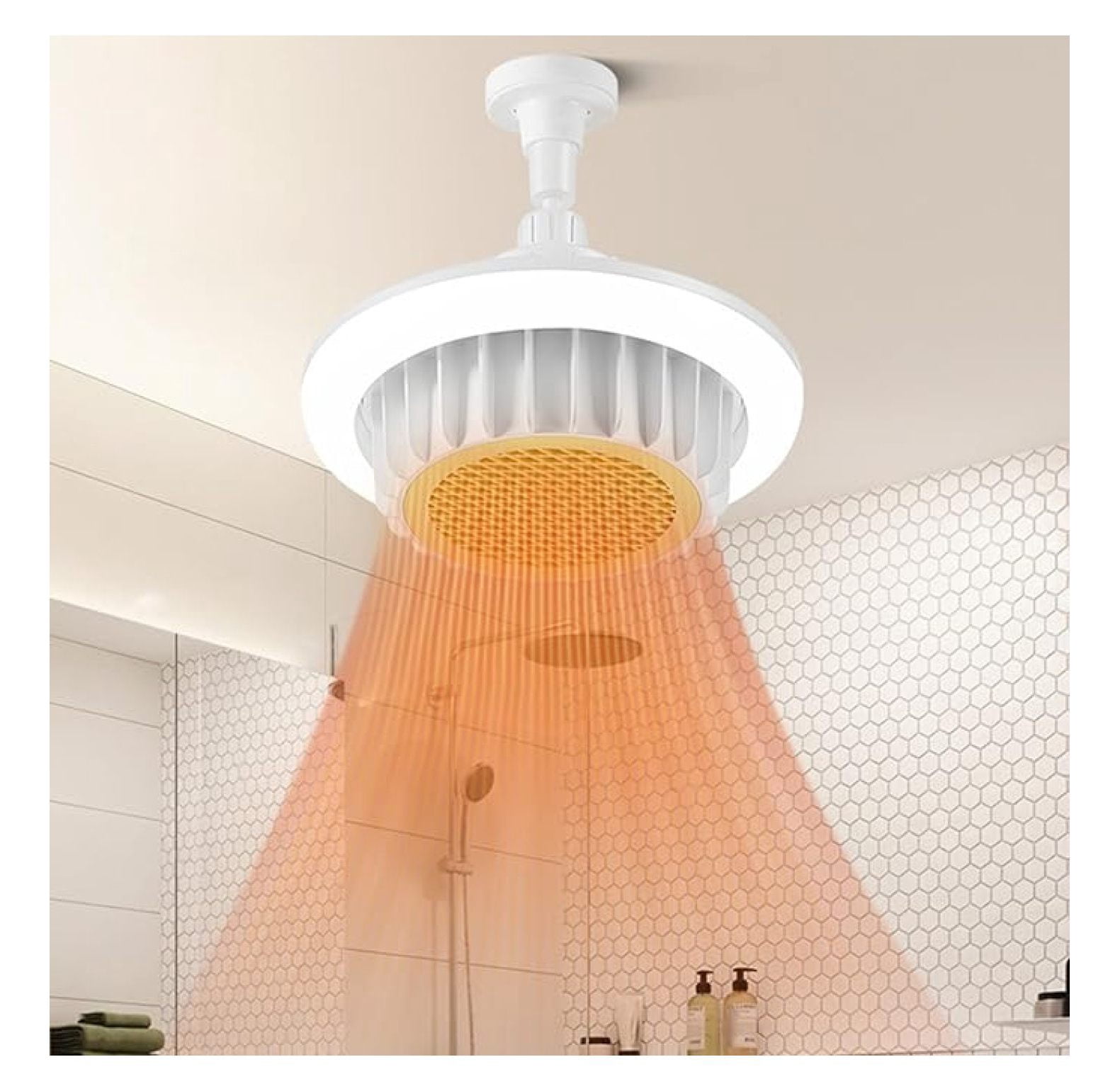 Bathroom Heater Ceiling, Bathroom Heat Lamp, Electric Heating Fan Light ...