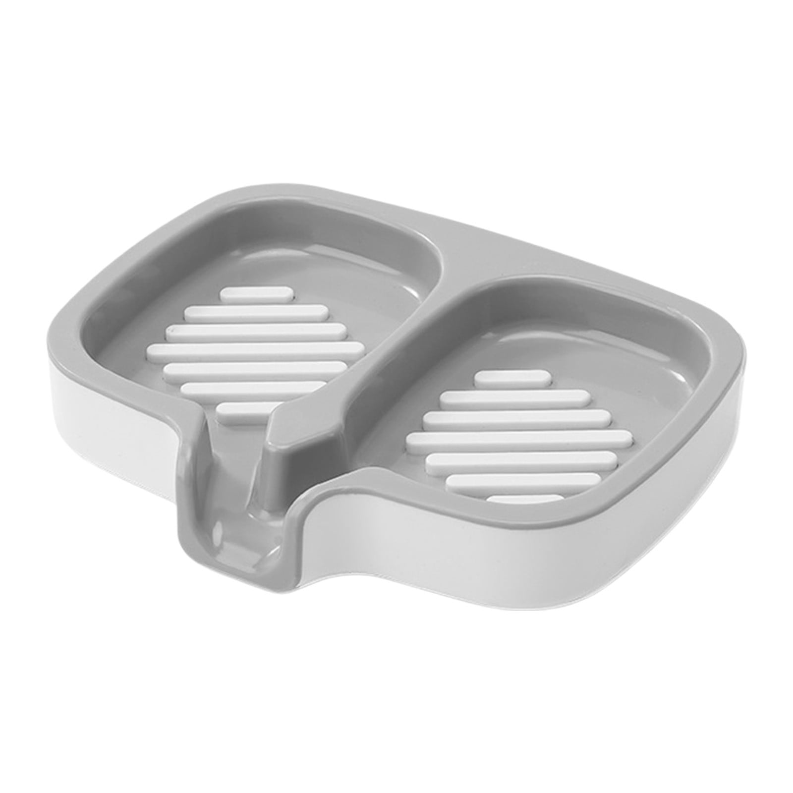 Bathroom Household Soap Box, Soap Box With Lid, Connected Draining Soap ...