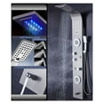 Bathroom Led Shower Panel Tower System Led Rainfall Waterfall Shower