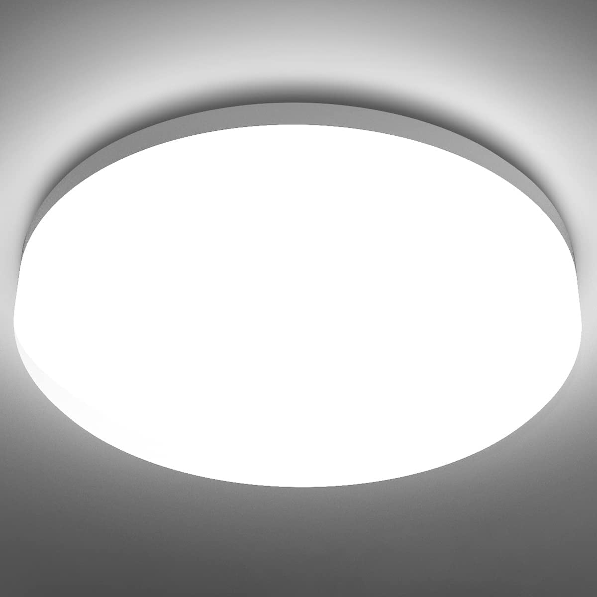Bathroom Light, 15W 1500lm Ceiling Light, 100W Equivalent, Waterproof ...